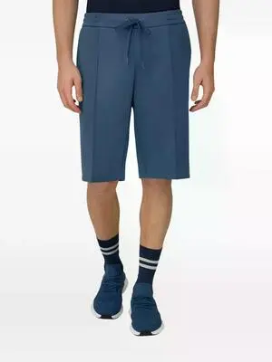 Boggi Milano Patch Pocket Bermuda Shorts - Blue
