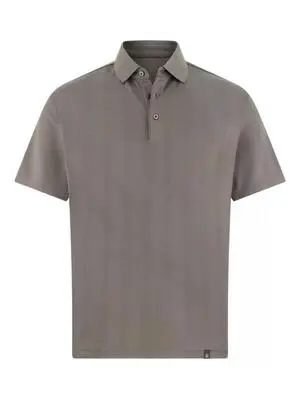 Boggi Milano Jersey Polo Shirt With S-cafè® Yarn