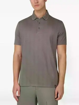 Boggi Milano Jersey Polo Shirt With S-cafè® Yarn