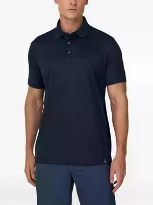 Boggi Milano Button Appliqué Polo Shirt