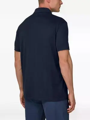 Boggi Milano Button Appliqué Polo Shirt