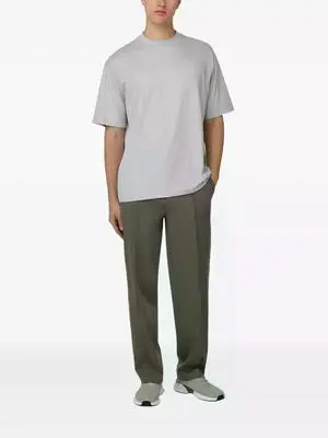 Boggi Milano T-shirt With S-cafè® Yarn - Grey