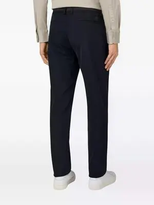 Boggi Milano Straight-leg Trousers With Zip Pocket