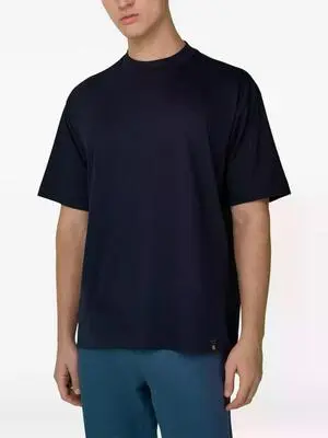 Boggi Milano Detail Appliqué T-shirt - Blue