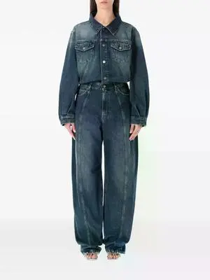 HAIKURE Buttoned Jumpsuit - Blue