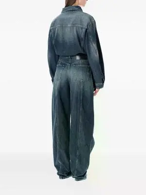 HAIKURE Buttoned Jumpsuit - Blue