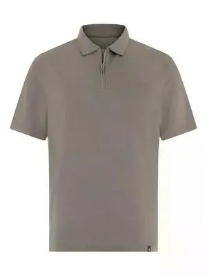 Boggi Milano High-performance Piqué Polo Shirt With S-cafè® Yarn - Grey