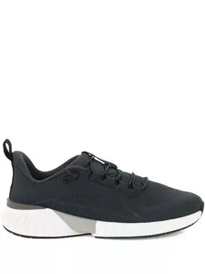 Boggi Milano Reflective Print Lace-up Sneakers - Grey