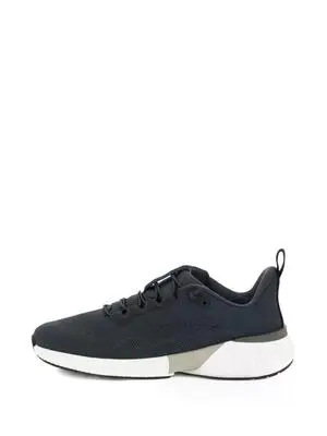 Boggi Milano Reflective Print Lace-up Sneakers - Grey