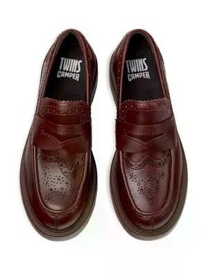 Camper Twins Dean Smooth Penny Loafers