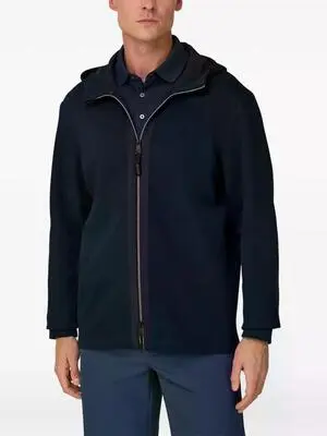 Boggi Milano Full-zip Piqué Sweatshirt