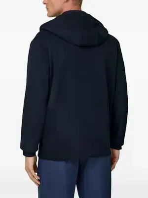 Boggi Milano Full-zip Piqué Sweatshirt