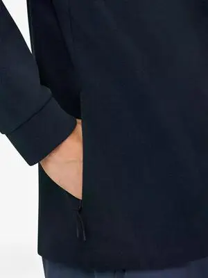 Boggi Milano Full-zip Piqué Sweatshirt