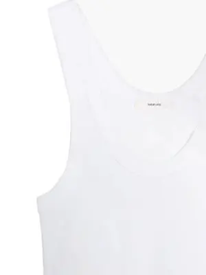 HAIKURE Sleeveless Ribbed Top