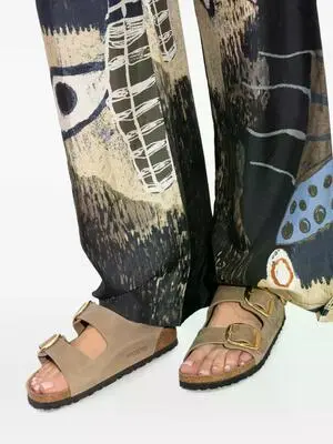 BIRKENSTOCK Milano Big Buckle Flat Sandals - Neutrals