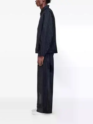 Y3 Pinstripe Drawstring Trousers