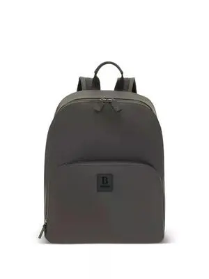 Boggi Milano Logo-detail Backpack - Grey