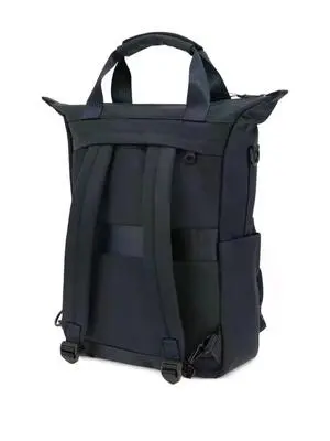 Boggi Milano Logo-patch Backpack - Blue