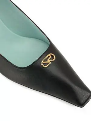 SERGIO ROSSI Logo-plaque Pumps