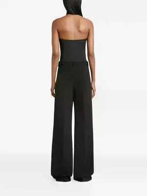 COURREGES Logo Pleated Trousers
