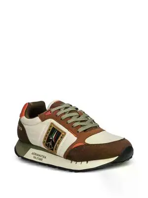AERONAUTICA MILITARE Embroidered Sneakers
