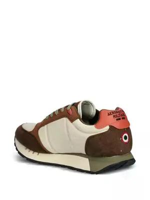AERONAUTICA MILITARE Embroidered Sneakers