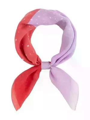 STONE PARIS Polka-dot Scarf - Purple
