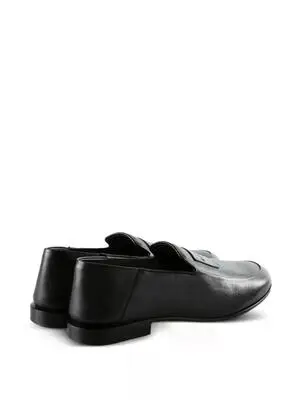 Givenchy Logo-appliqué Leather Loafers