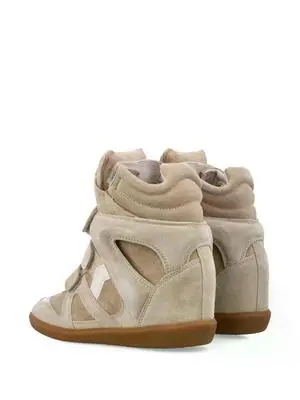 Isabel Marant Étoile Bekett Wedge Sneakers - Neutrals
