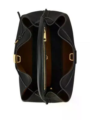 TOD'S T Timeless Buckle Tote - Black