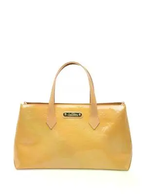 LOUIS VUITTON 2009-2012 Monogram Vernis Wilshire Pm Handbag