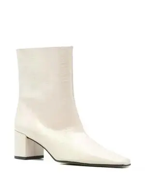 CASTAGNA Textured Ankle Boots