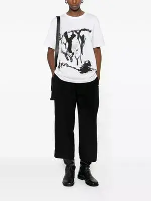 Y’s Cotton Printed T-shirt
