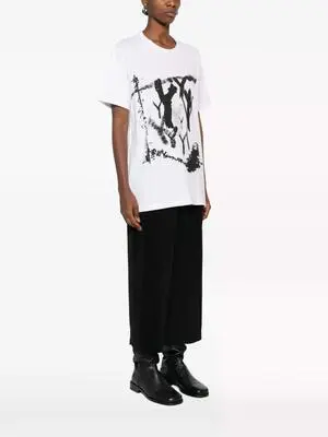 Y’s Cotton Printed T-shirt