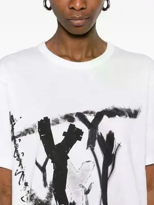 Y’s Cotton Printed T-shirt