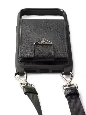 Prada Iphone 17 Pro Max Saffiano-leather Case