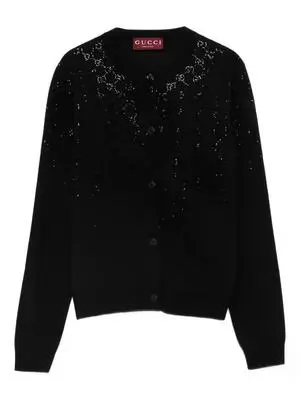Gucci Embellished Button Knitwear