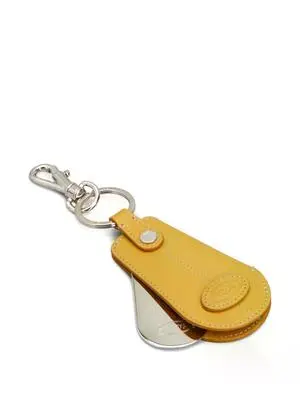 TOD'S Contrast Stitching Keyring