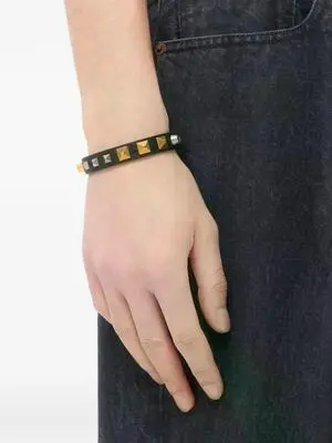 Valentino Garavani Rockstud Bracelet - Black