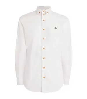 Vivienne Westwood Logo Shirts For Men