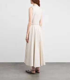 ROKSANDA Cotton Helin Midi Dress - Ivory