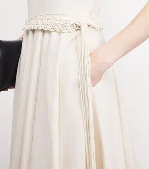 ROKSANDA Cotton Helin Midi Dress - Ivory