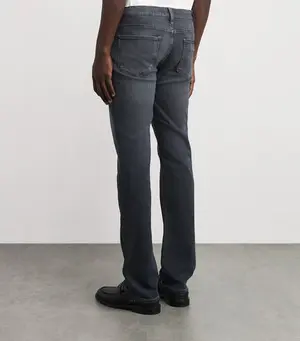 Paige Normandie Straight Leg Jeans - Grey