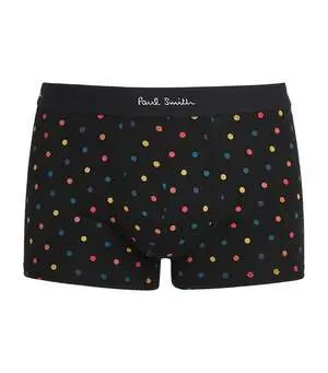 Paul Smith Stretch-cotton Trunks - Black