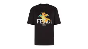 Fendi Frill T-shirts For Women