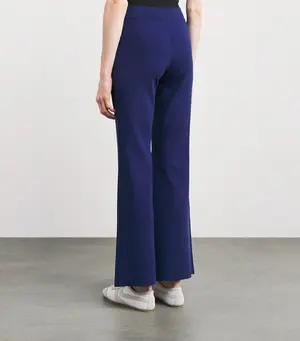 Stella McCartney Compact Knit Flared Sweatpants