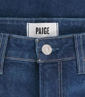 Paige Leenah Wide-leg Jeans - Blue