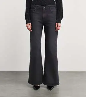 Paige Sofia Flare Jeans - Black
