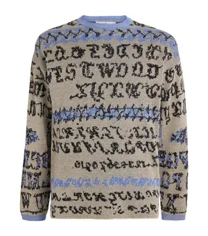 VIVIENNE WESTWOOD Lili Jacquard Tapestry Sweater