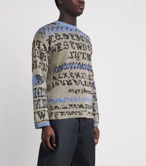 VIVIENNE WESTWOOD Lili Jacquard Tapestry Sweater